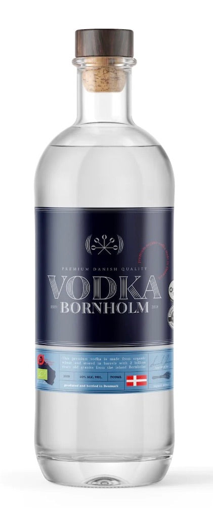 Bio Vodka "Bornholm" aus Dänemark. 0,7l, Alk. 40% Vol. - Happy Drinks