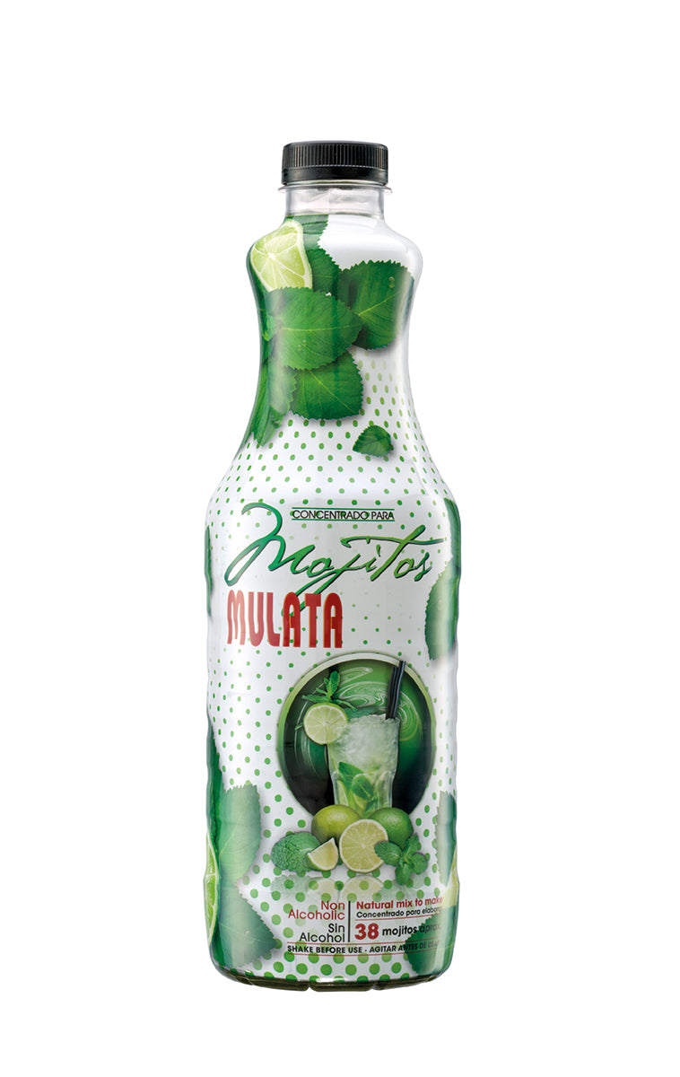 Mojito Cocktail Premix Mulata, alkoholfrei, Fertigmix, ca.38 Cocktails ...