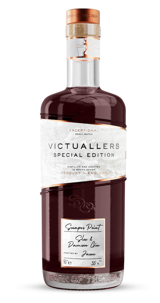 Salcombe Snapes Point Sloe & Damson Gin . Schlehen & Zwetschgen ...